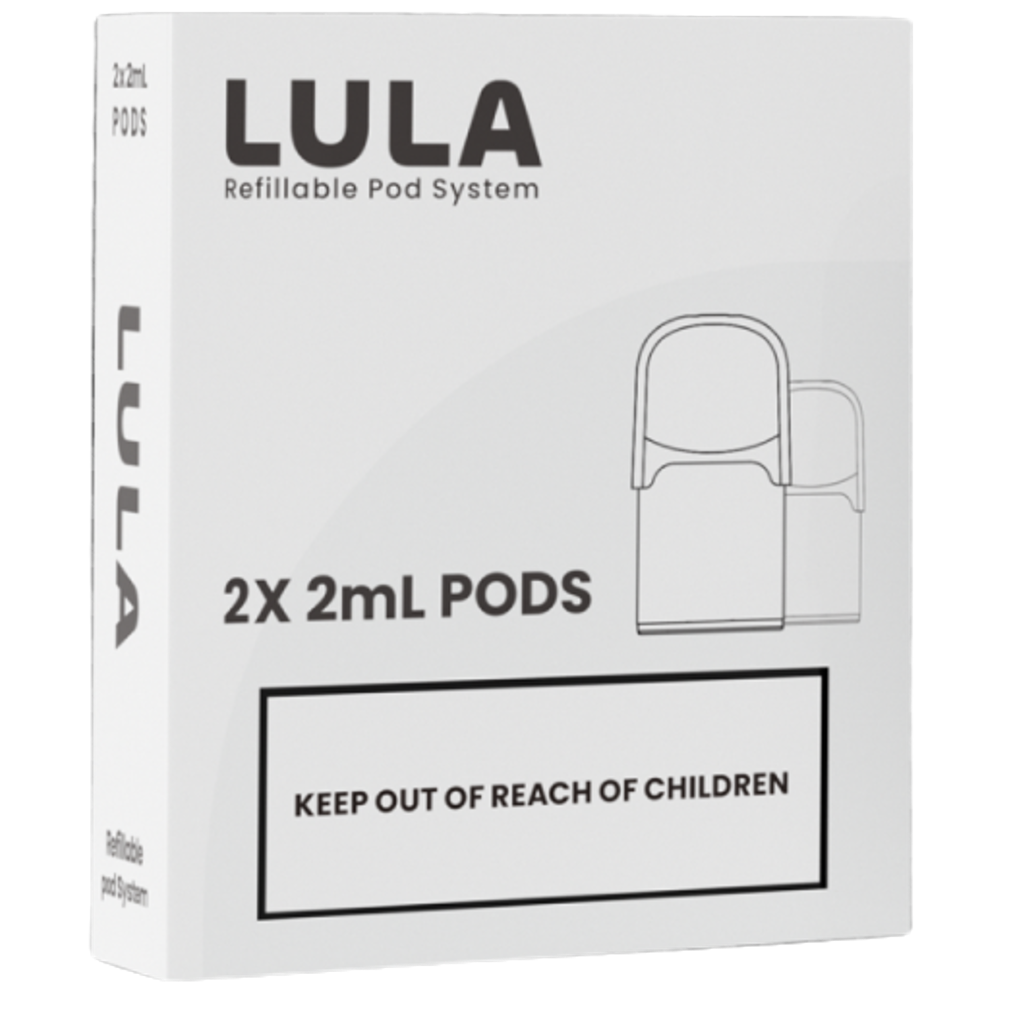 LULA REFILLABLE PODS (2 X 2ML) – Quitmed